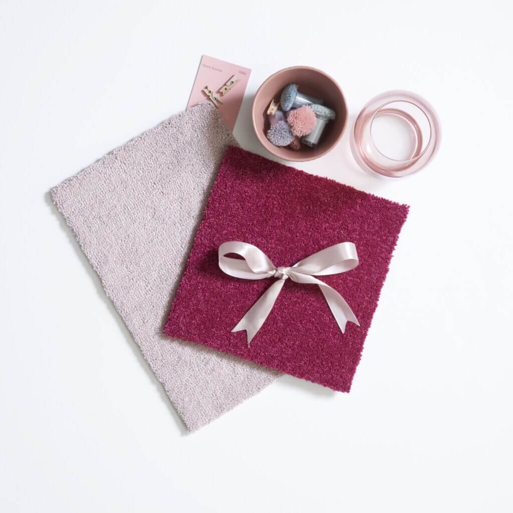 Artwork Raspberry | 80/20 Tufted Wool Carpet | Kingsmead